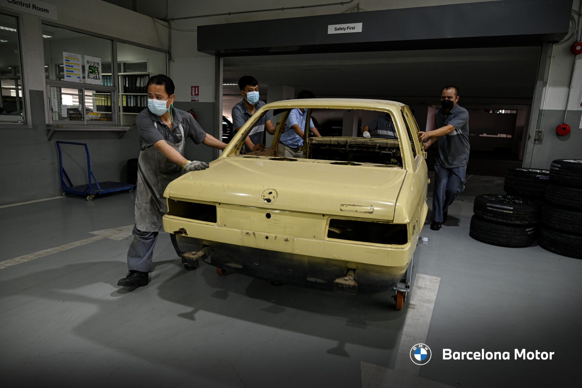 บาเซโลนา เปิดโปรเจกต์ THE LEGEND TO BE REBORN ซ่อม BMW Classic แบบครบ ...