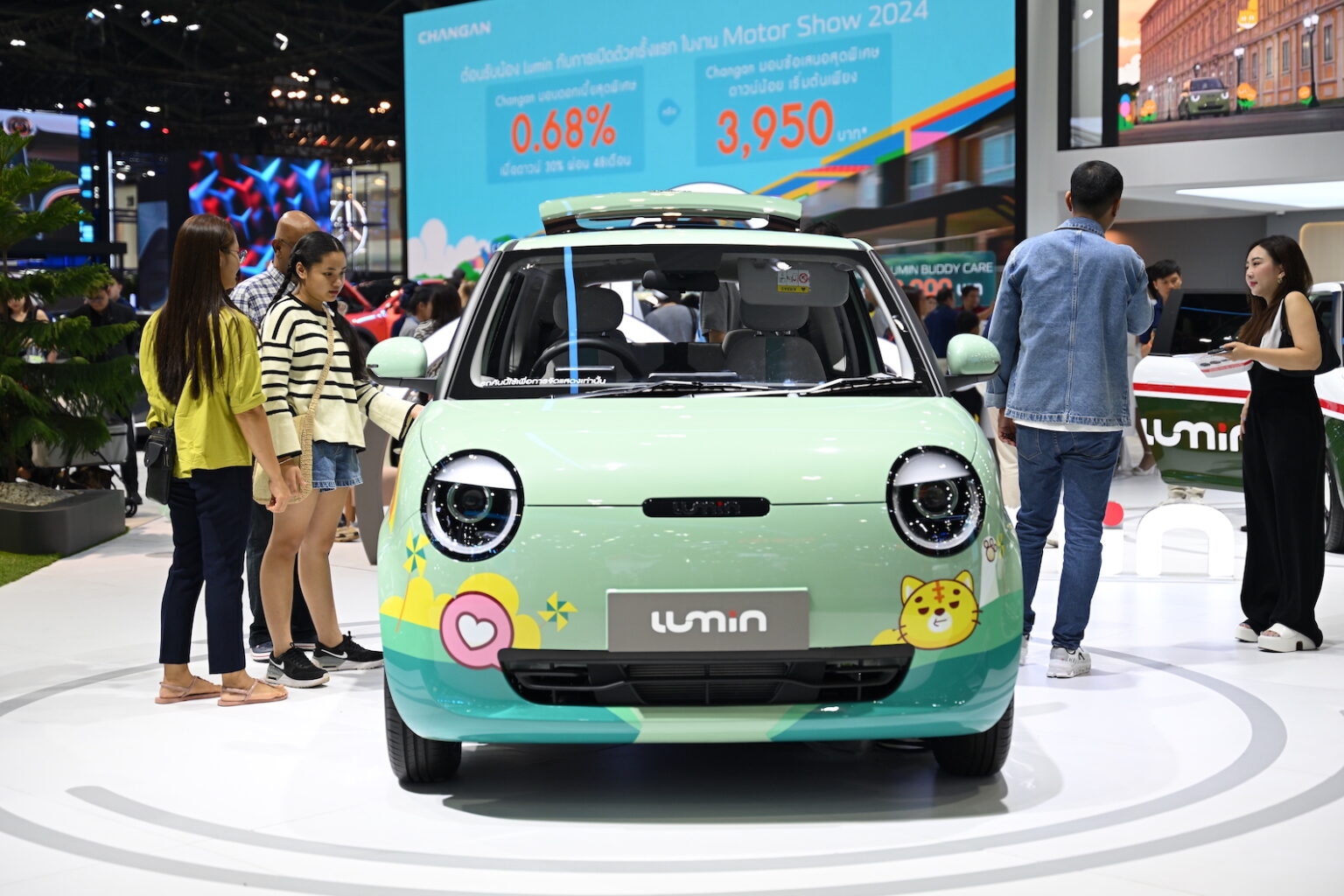 CHANGAN คว้า 3 รางวัลใหญ่ มอเตอร์โชว์ 2024 กับ LUMIN EV City car ที่ ...